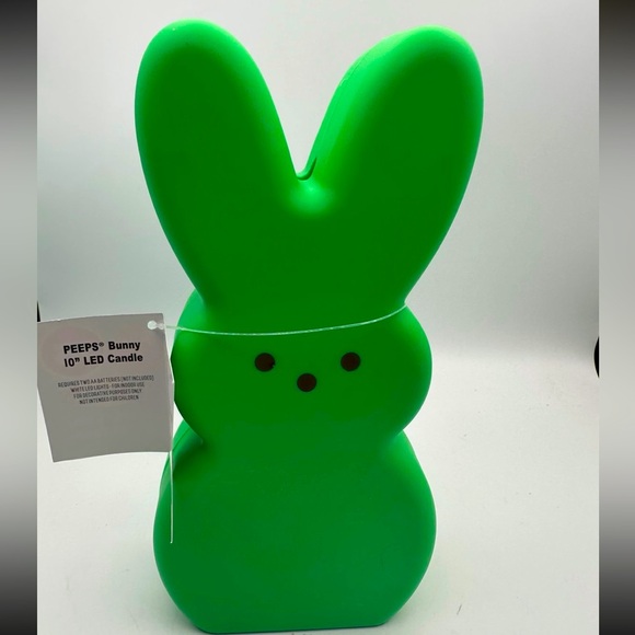 Peeps | Toys | Peeps Green Easter Bunny Led Blow Mold Light | Poshmark